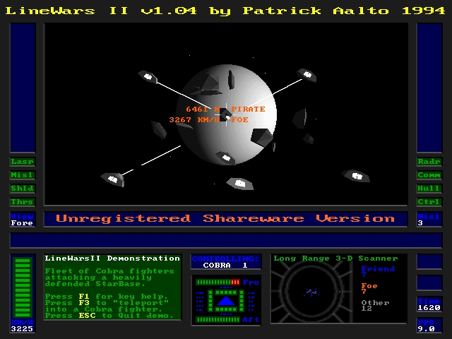 Download LineWars II | DOS Games Archive